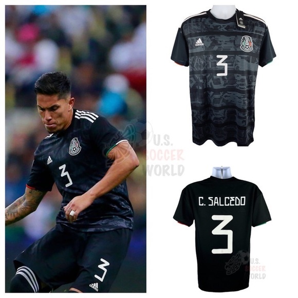 adidas | Shirts | Carlos Salcedo 3 Mexico Home Mens Soccer Jersey World ...